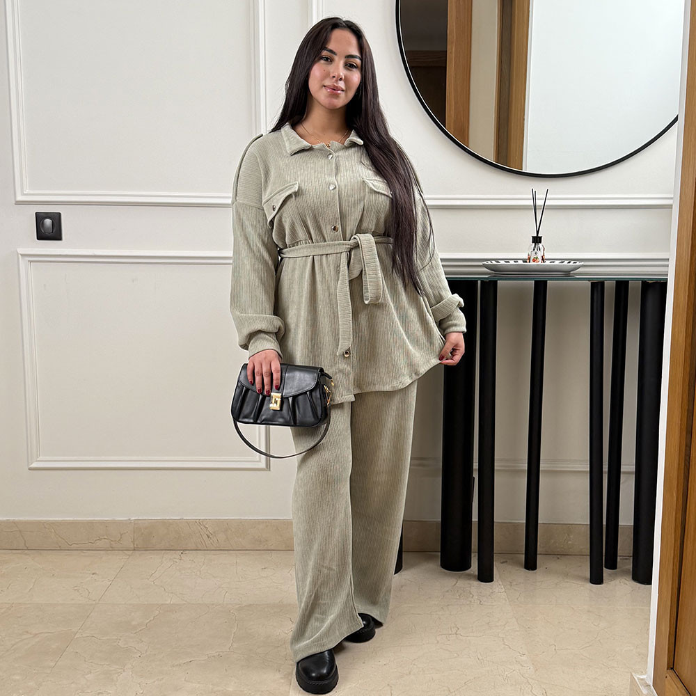 Ensemble en velours